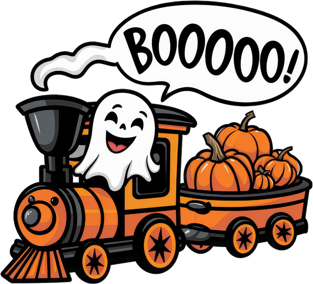 Ghost Boo Train – Triad DTF